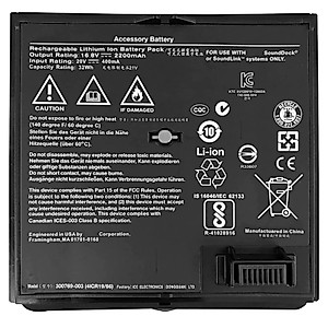 300769-003 Battery Replacement for Bose Sounddock Portable Digital Music System SoundLink Air Series 300769-001 300769-004 300769-002 300770-001 4ICR19/66 16.8V 32Wh 2200mAh