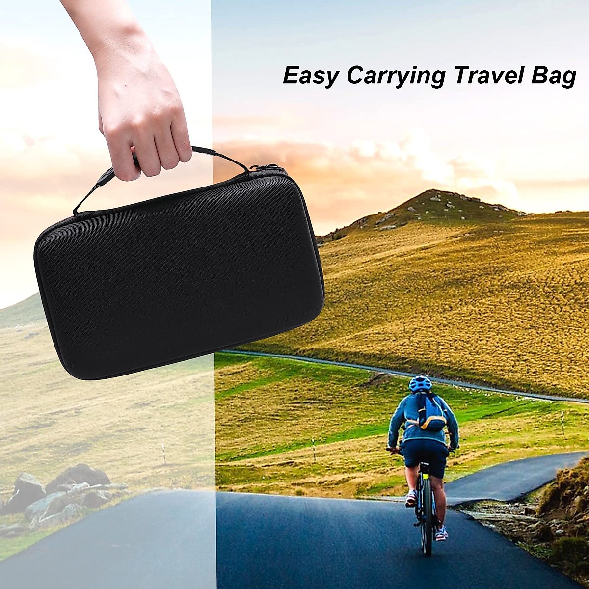 XANAD Hard Case for Insta360 GO 3 or Insta360 X3 or Insta360 X4 or ONE X2 Kit 360 Degree Waterproof Action Camera