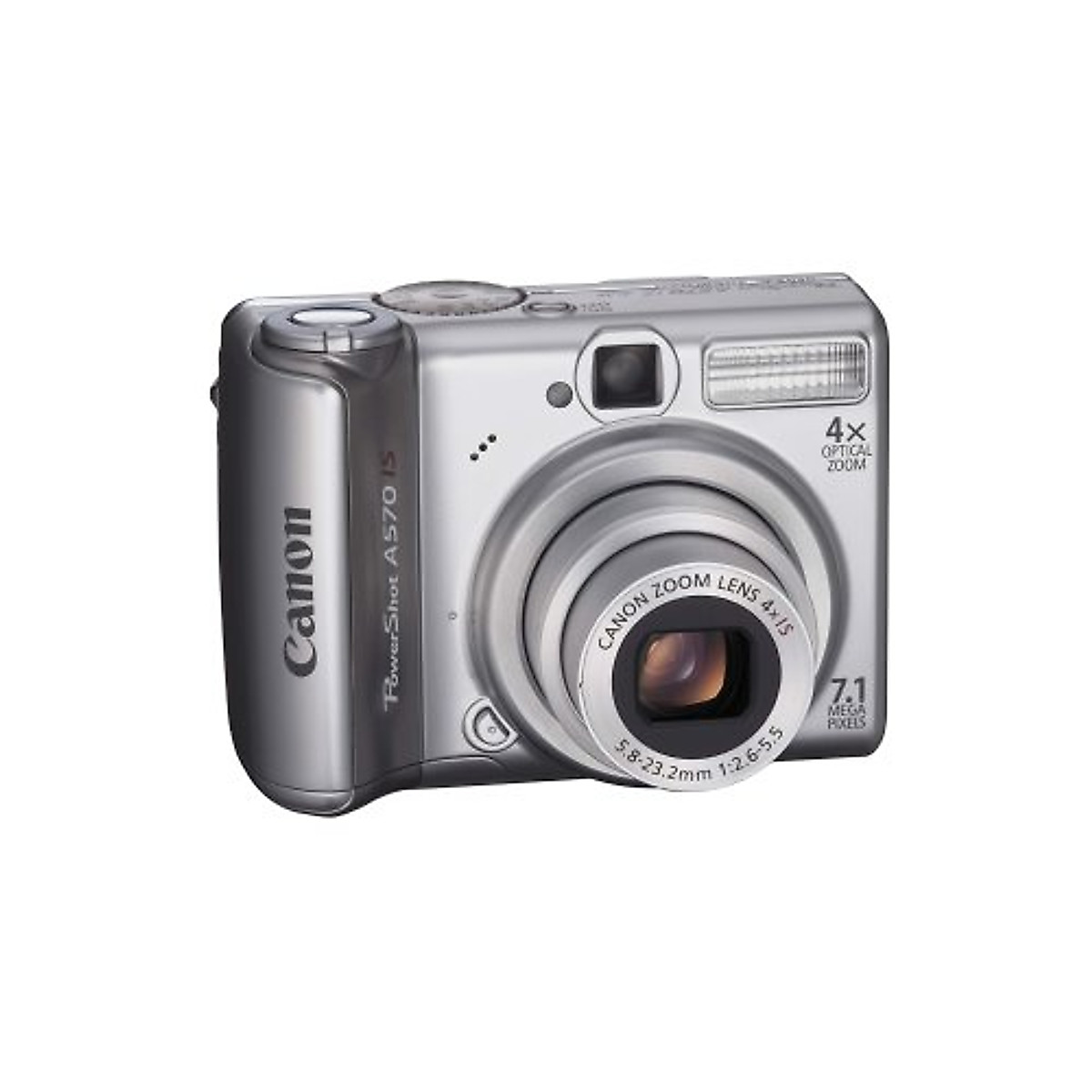Canon PowerShot A570IS 7.1MP Digital Camera with 4x Optical Image Stabilized Zoom (OLD MODEL)