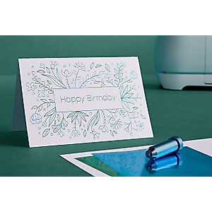 Cricut, Jewel Foil Transfer Sheets Sampler, (24 ct), 10.1 cm x 15.2 cm (4" x 6")