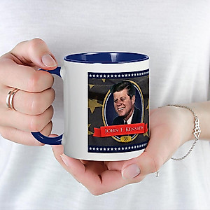 CafePress John F. Kennedy Historical Mugs Ceramic Coffee Mug, Tea Cup 11 oz