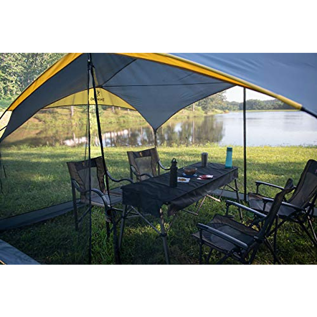 Browning Camping Basecamp Screen House, 12 x 10 feet, Mesh Wall Shelter
