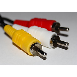 RCA AV Cable for Sega Genesis 2 and 3 by Mars Devices