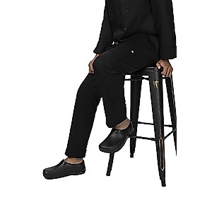 Chef Works Unisex Sustainable Lightweight Pants, Black, Medium