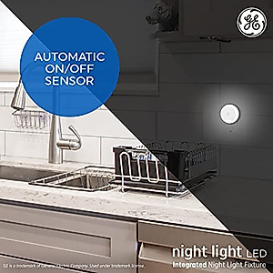 GE LED Ring Night Light, Color Changing Plug-in Night Light Fixture (4 Pack)