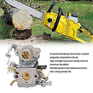 Engine Carburetor Kit, Garden Tool Parts Chainsaw Carburetor High Performance for Poulan SM4218AVX SM4518AVX