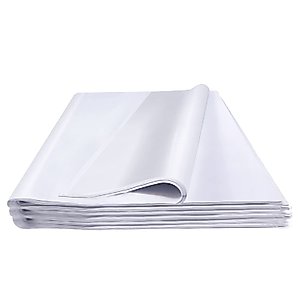 White Tissue Paper 15"x20" 960 Pack, for Gifts, Games, Birthdays, Easter, Mothers Day, Graduations, Gift Wrap, Crafts, DIY Paper Flowers and More…