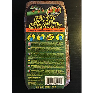 Zoo Med Eco Earth for Small Animal and Insects [Set of 3] Size: Single Brick