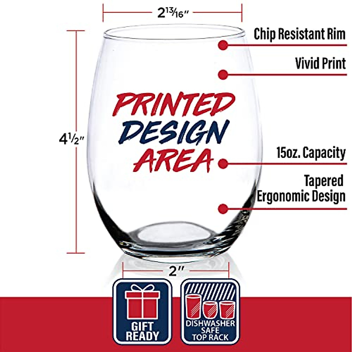 Toasted Tales Don't Make Me Flip My Witch Switch | Halloween Glass | Spooky Glass Tumbler | Novelty Gifts For Her | Halloween Glass Witches Wine Glasses | Hocus Pocus Stemless Glass