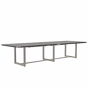 Scranton & Co Conference Table Sitting Height - 12' Stone Gray