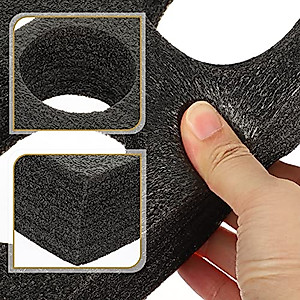 Cabilock 2pcs Pearl Cotton Cup Holder Drink Carrier Holder Drink Carry Tray Beverage Carrier Tray Cold Drinks Carrier Take Out Containers Coffee Mug Holder Cup Carrier Tray Outdoor Beer Can