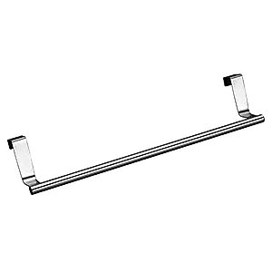WBBML Over Door Towel Rack,Bar Hanging Holder Bathroom Kitchen Cabinet Shelf Rack,Porte Serviettes Towel Hanger Holder Rack a/A / 23cm