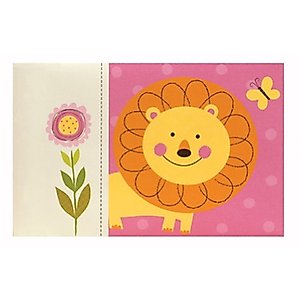 Pepper Pot Baby Picture Brag Book, Jungle Friends Girls