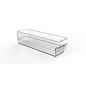 Scotty's (TM Refrigerator, Freezer, and Pantry Storage Organizer Bin - Great to Organize Your Fridge and Whole Kitchen -BPA Free (1, 14.5 x 4 x 4 Inches)