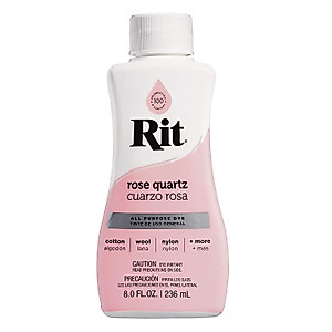 Rit Dye Rosequartz Liquid Dye, 8 oz, Rose Quartz
