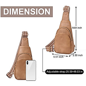 CLUCI Womens Backpack Purse Small Sling Bag for Women