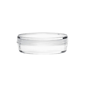 EISCO 25PK Disposable Petri Dish with Lid - Sterile - 35x15mm - Polystyrene - Triple Vented - Transparent