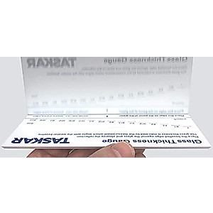 Glass Thickness Gauge Measuring Tool 1/16" to 1" Reflection Imperial