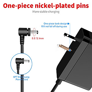 MEROM 28.8V AC Adapter Compatible with Shark Cordless Vacuum Charger Replacement Shark ION YLS0243A-T288080 IONFlex F30 F80 X30 X40 IR100 IR200 IR141 Vacmop Charger Cord