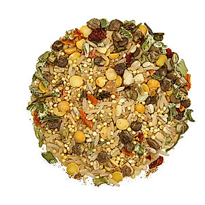 Bird Street Bistro Parrot Food - Parakeet Food - Cockatiel Food - Bird Food - Cooks in 3-15 min with Natural & Organic Grains - Legumes - Non-GMO Fruits, Vegetables, & Health Orientated Spices
