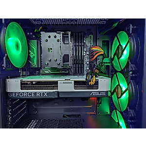 Centaurus Helios 3 Gaming PC, Intel i7 12700K, GeForce RTX 4060, 32GB RAM, 1TB NVMe SSD, Windows 11 PRO, AC WiFi. Fast Desktop Computer for Gamers and Professional apps, VR Ready, RGB, Glass Window!