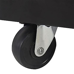 Welder Cart, Rolling Welding Cart with 2-Tier 4 Drawers Cabinet Wheels and Tank Storage for Welder and Plasma Cutter, 100 LB Capacity