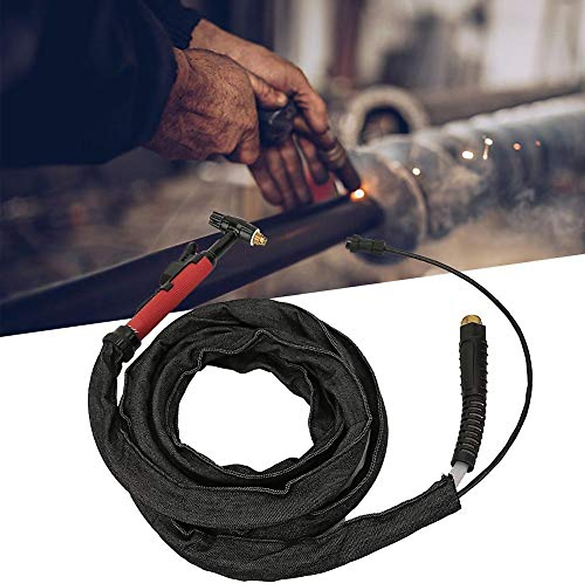 FTVOGUE FTVOGUE TIG Welding Torch Electrode Set for QQ150 3.7m 12ft Air-Cooled Welder ,Welding Torch