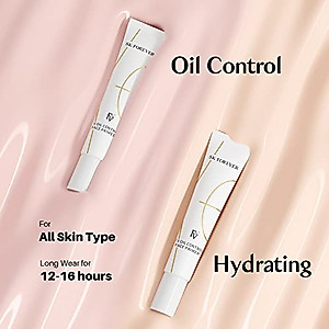 FV Primer, Makeup Hydrating Face Primer for All Skin Tones with Matte Finish, Long-lasting Smooth Silky Oil Absorbing Anti-Shine Blurring Foundation Primer 1 Fl Oz(30ml)