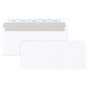Mead Security Envelopes Self Seal #10 - Windowless Mailing Envelopes - 4 1/8 x 9.5'' - 500 Pack, (TRTAZ11A-102021-v1)