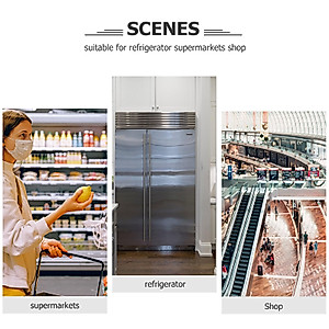 Yardwe Fridge Organizer 1pc Acrylic Display Risers Acrylic Storage Box Beverage Shelf Frige Rack Refrigerator Rack Suction Cup Display Stand Bracket Storage Rack Suction Rack