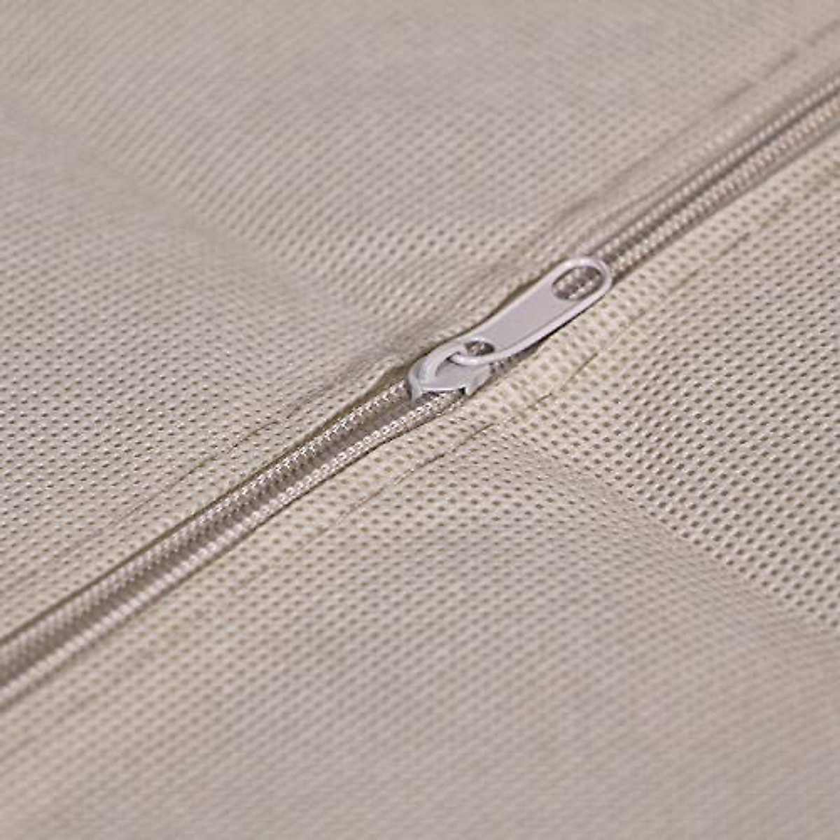 DIOMMELL 9 Pack Foldable Cloth Storage Box Closet Dresser Drawer Organizer Fabric Baskets Bins Containers Divider for Clothes Underwear Bras Socks Clothing, Beige 900