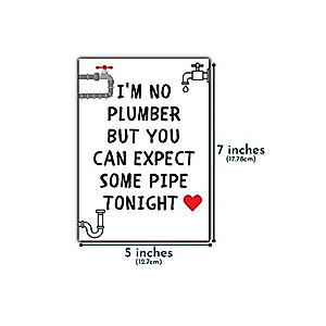 Funny Romantic Joke Card for him or her - Wife, Girlfriend, Boyfriend, Husband or Lover | Naughty Gift - Anniversary , Birthday, Valentine’s Day, Mother's day, Father’s Day | 30th 40th 50th 60th