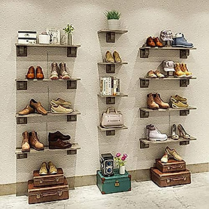 4Pcs Clear Acrylic Shelf Dividers, Adjustable Closet Organizer Fit for Any Thickness of Shelves, Great for Bedroom, Kitchen, Office, Bathroom, 11.8''x11''