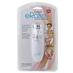 Emjoi Tweeze erase e6, Facial Hair Remover, Epilator