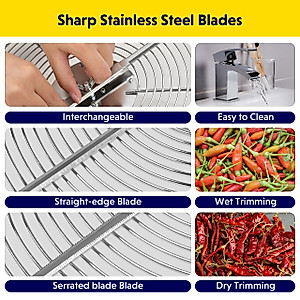 iPower 19 inch Bud Trimmer Leaf Bowl Twisted Spin Cut for Hydroponics Plants with Sharp Stainless Steel Blades, Clear Visibility Dome, Solid Metal Gear Box, Pruner Included (Upgraded Version)