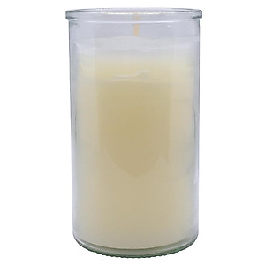 100% Beeswax Candle and Purple Home Scapular | 3 Days of Darkness | Catholic Spirituality | Divine Protection | Blessed Anna Maria Taigi and Marie-Julie Jahenny