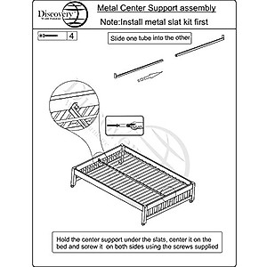 Twin/Full/Queen/King Mattress Reinforcing Center Support