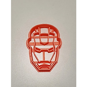 T3D Cookie Cutters Ironman Cookie Cutter, Suitable for Cakes Biscuit and Fondant Cookie Mold for Homemade Treats, 2.61 inch x 3.46 inch x 0.55 inch