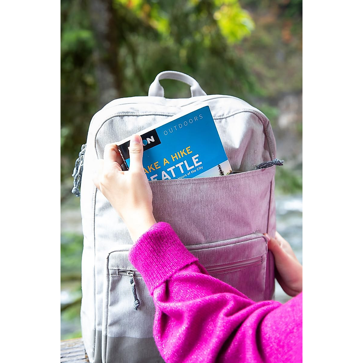 Skyway Rainier Softside Lightweight Backpacks (Moab Red, Rolltop Commuter Backpack 20L)