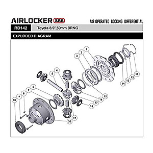 ARB RD142 Air Locking Differential