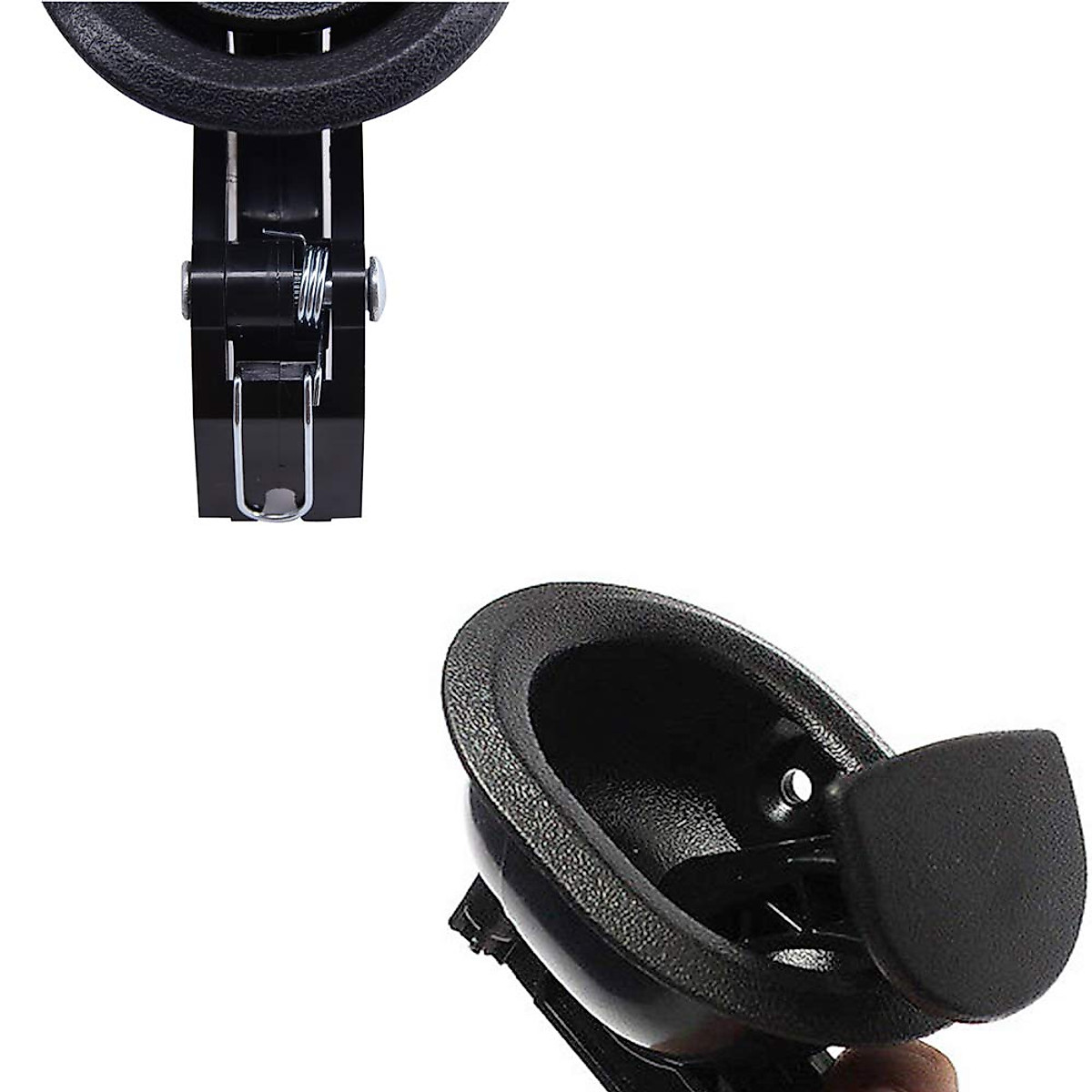 Universal Recliner Release Pull Handle, Oval Plastic Sofa Chair Replacement Parts Without Cable Fits 3mm