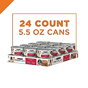 Title: Purina Pro Plan Grain Free Wet Cat Food Pate, COMPLETE ESSENTIALS Beef & Carrots Entree Classic - Grain Free - Beef, 5.5 Ounce (Pack of 24)