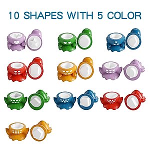 Snap-n-Learn Matching Dinosaurs, Toddler Stacking Sorting Toys, Educational Preschool Counting Dinos Learning Building Toy, Fine Motor Skills Learning Game Gifts for 18 Months 2 3 4 Year Old Boys Girl