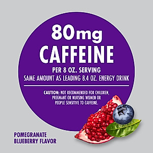 V8 +Energy Pomegranate Blueberry Juice Energy Drink, 8 fl oz Can (24 Pack)