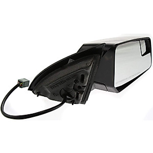 Kool Vue Right Power Heated Door Mirror Compatible With Chevrolet Traverse 2009-2017 Manual Fold With Signal Light Paintable