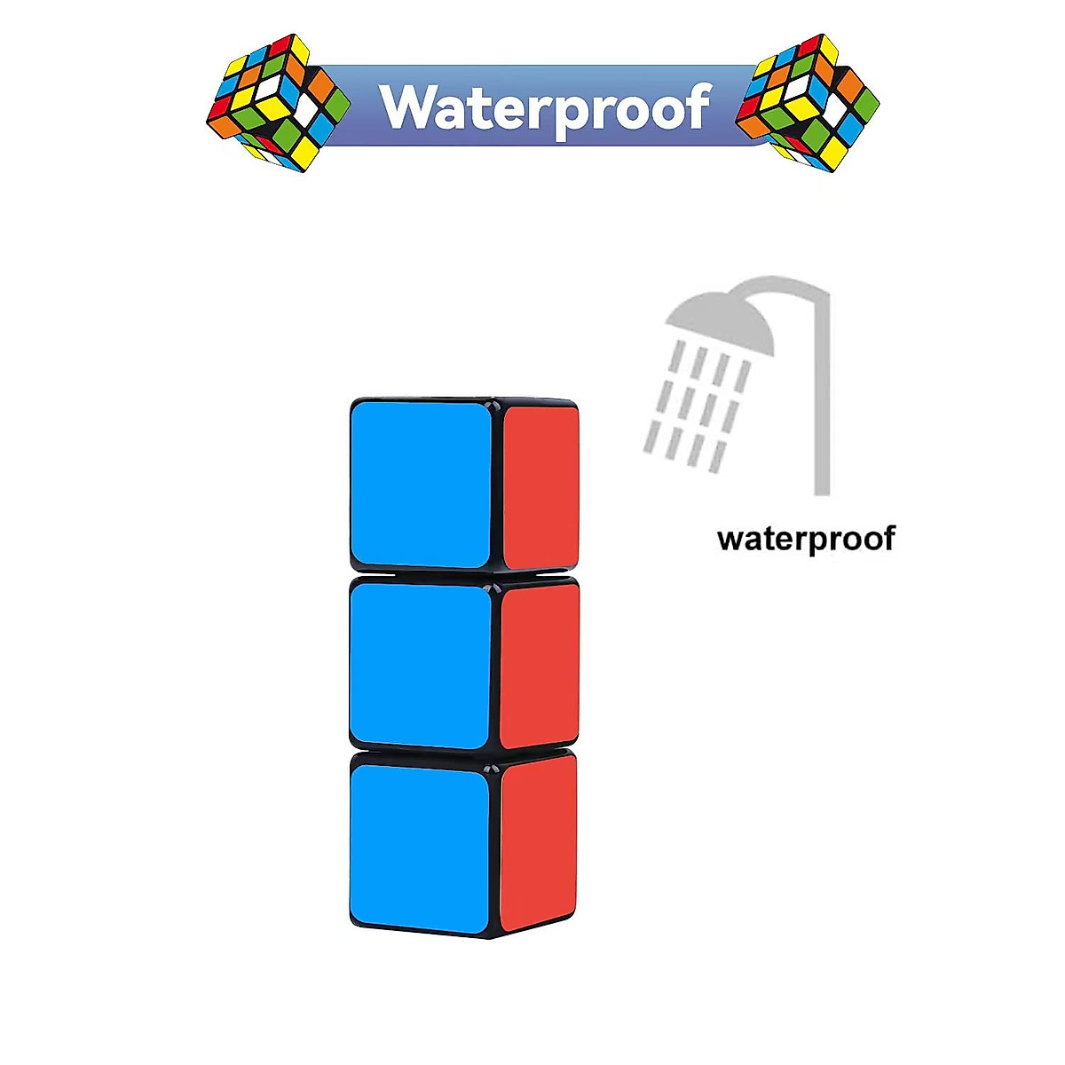 LEIZHAN Cute USB Flash Drive Computer Memory Stick USB Pendrive for Teachers, Students, Family and Friends (64GB, Magic Cube)