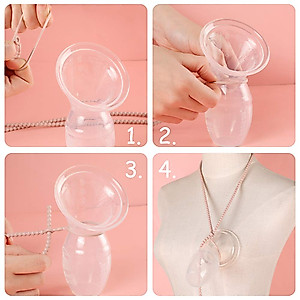 haakaa Silicone Strap Suitable for Gen.1/2/3 Manual Breast Pump Prevent Breast Pump from Falling off During Use (Blush Color) -1pc