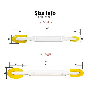 Two-Way Grout Caulk Finishing Tool - 4 Size 2 Pieces Set - Smooth Grout Sealant Silicone Caulking Tool - Rubber Spatula Spreader - Grout Sealer Applicator - Ergonomic Handle Grip