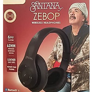 Zebop Studio-Quality Bluetooth(R) Over-Ear Headphones