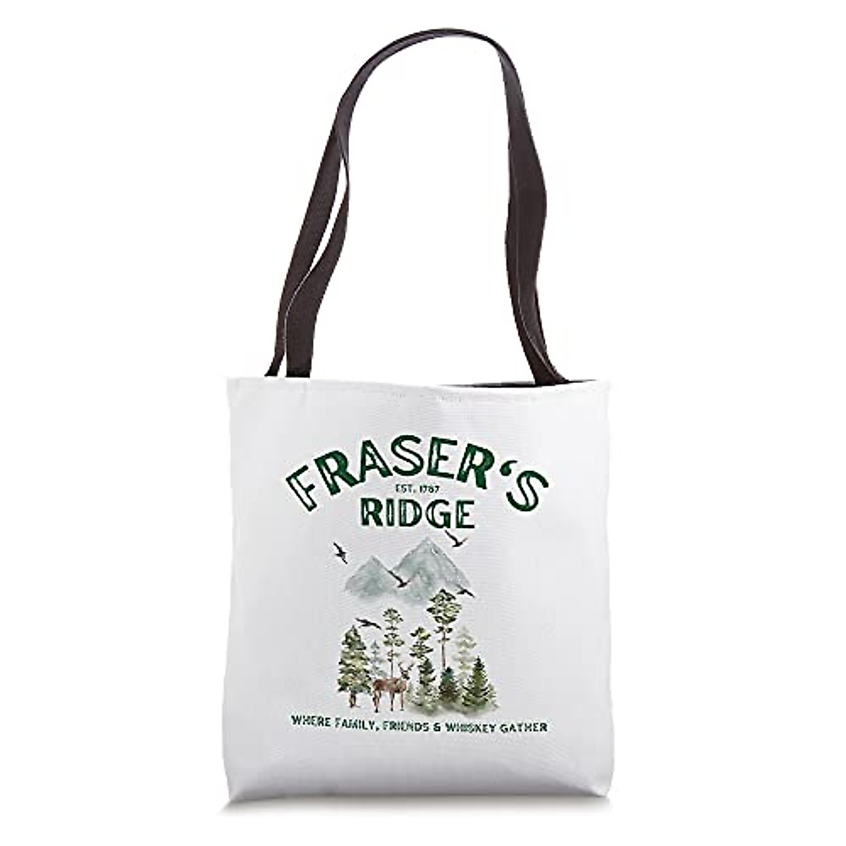 Fraser's Ridge North Carolina 1767 Sassenach Tote Bag